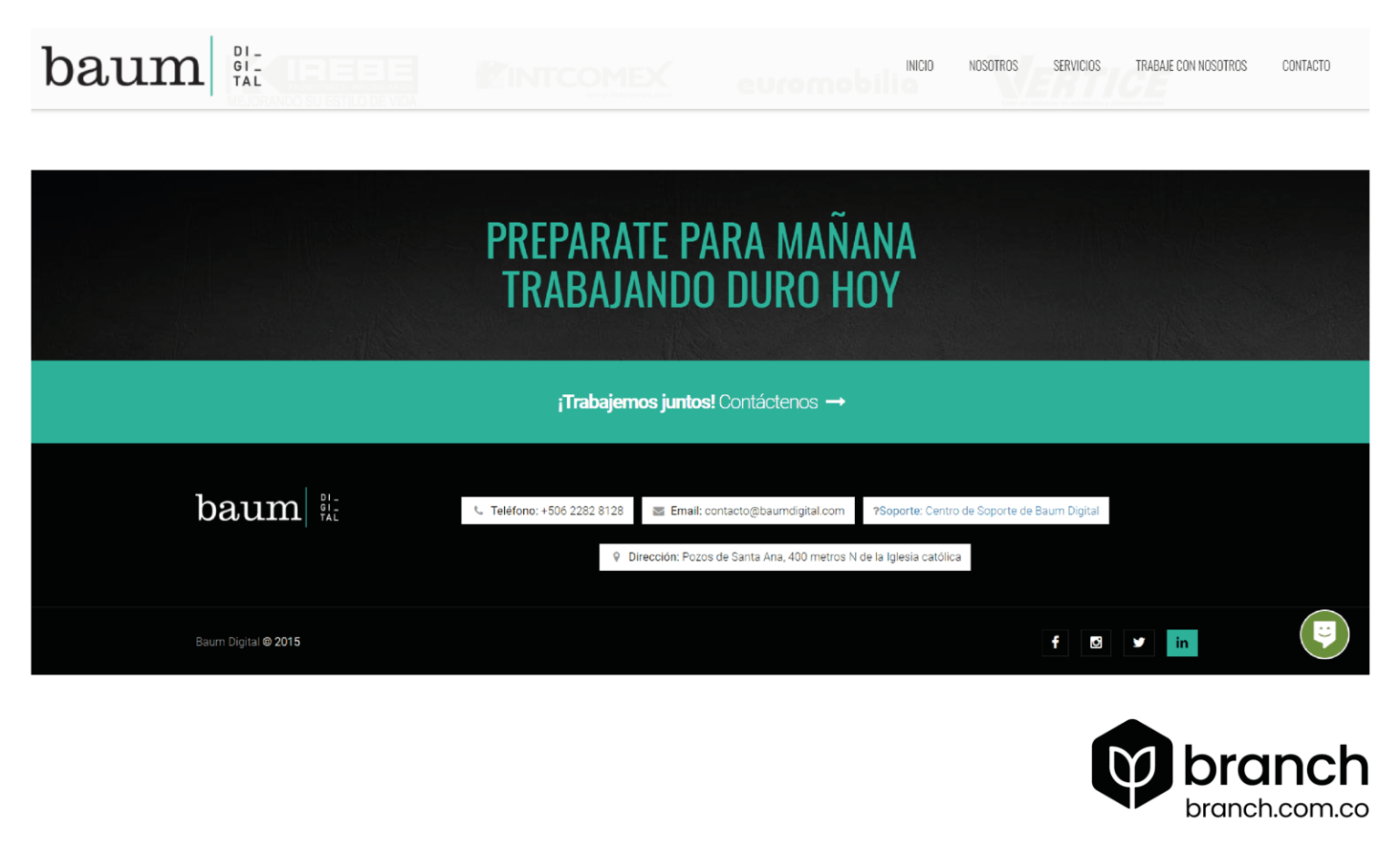 Top 10 de agencias de marketing digital en Costa Rica - Branch Agencia