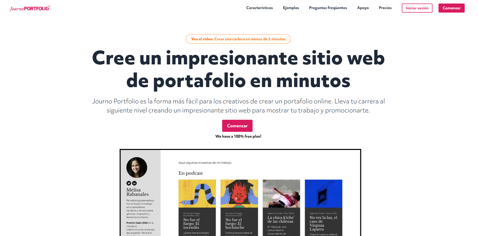 Portafolio en Línea: 12 sitios web gratuitos para crearlo - Branch